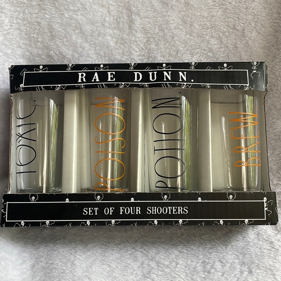 Rae Dunn | Dining | 223 Rae Dunn Halloween Shooters Toxic Poison Potion ...